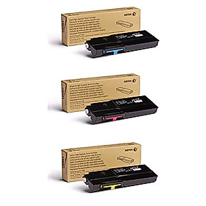 Xerox VersaLink C400/C405 Cyan/ Magenta/ Yellow High Capacity Toner Cartridge Multi-Pack (4800 Pages) - BND00637