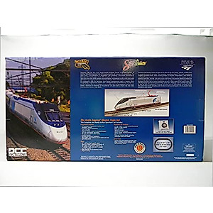 Bachmann Trains - Amtrak Acela DCC Equipped Ready To Run Electric Train Set - HO Scale 0.5 Liters