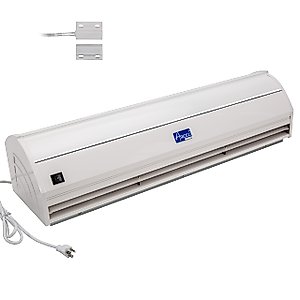 Awoco 36" Elegant 2 Speeds 900 CFM Unheated Indoor Air Curtain with an Easy-Install Magnetic Door Switch