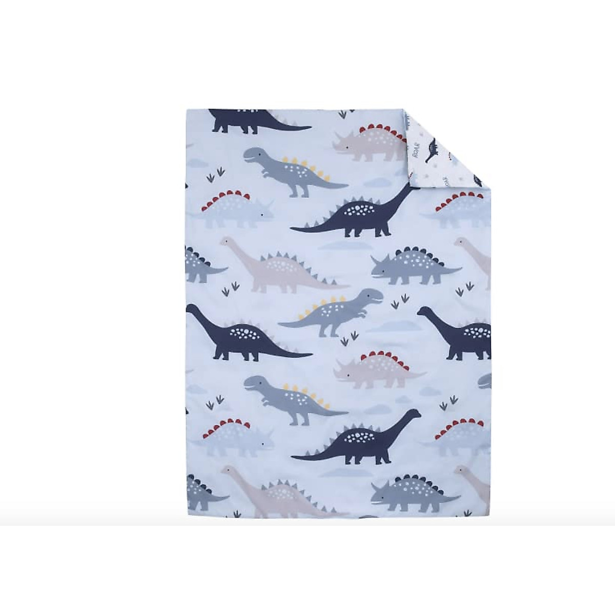 Parent's Choice 4-Piece Toddler Bedding Set, Blue, Dino