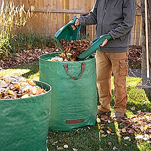 MEKKAPRO Leaf Scoops and Claws V2.0, 1-Pair (2 Pieces), Sturdy Ergonomic Grip, Large Hand Held Garden Rake Grabbers for Leaf Lawn Grass Removal