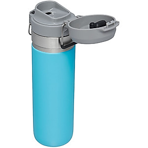 Stanley Quick Flip GO Water Bottle 24 OZ | Push Button Lid | Leakproof & Packable for Travel & Sports | Insulated Stainless Steel | BPA-Free | Pool