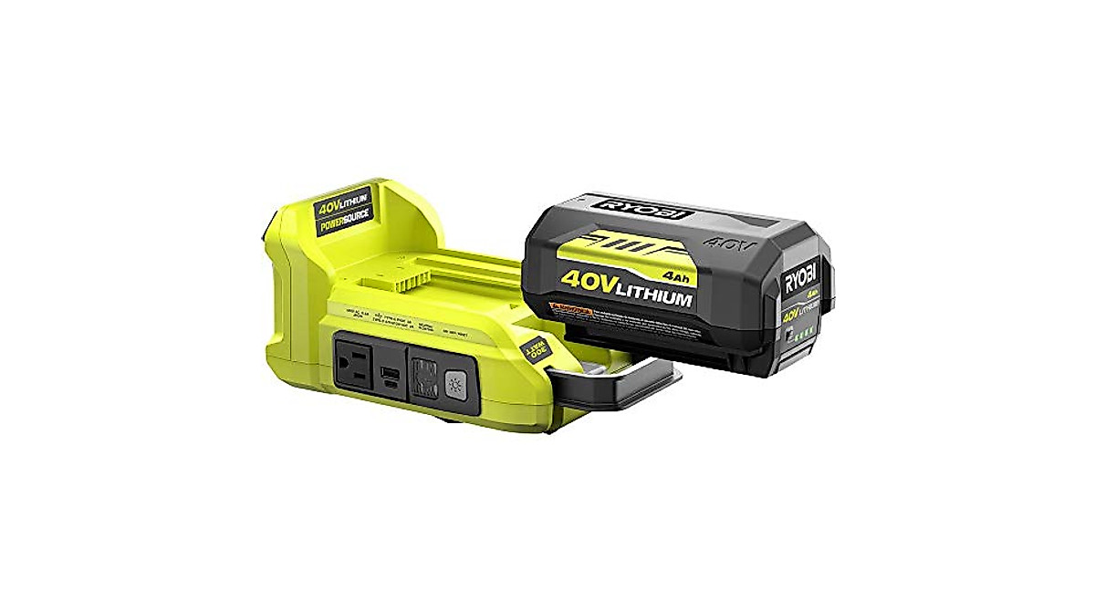 RYOBI 300-Watt 40V Inverter for Portable Power & Electronics