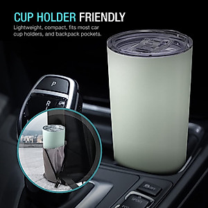 JURO Tumbler 20 oz Stainless Steel Vacuum Insulated Tumblers w/Lids and Straw [Travel Mug] Double Wall Water Coffee Cup for Home, Office, Kitchen Outdoor ideal for Ice Drinks/Hot Beverage - Mint