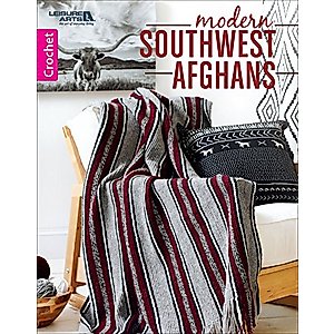 Leisure Arts Modern Southwest Afghans Blanket, Multicolor