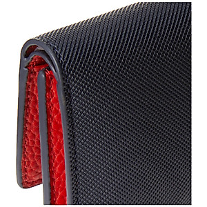 Lacoste Women's Anna Snap Front Wallet, MARINE, ONE SIZE