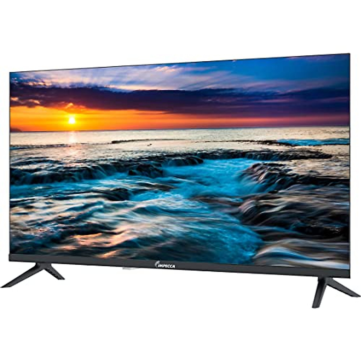 Impecca 32” Frameless TV HD Ready 720p Picture Quality Built-in Stereo Speakers 2X HDMI, 2X USB Ports, Full Function Remote Control Wall mountable VESA Compatible Energy Star, TL3202H