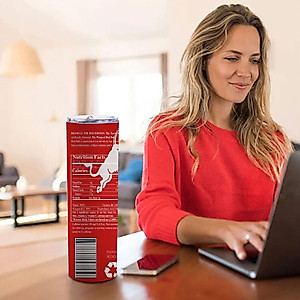 ATHAND Red Bull Printed Tumbler,Funny Tumblers,20 OZ Insulated Vacuum Skinny Tumbler,Gifts for Friend,Classmate,Women,Men,Boy,Girls,1 Pcs