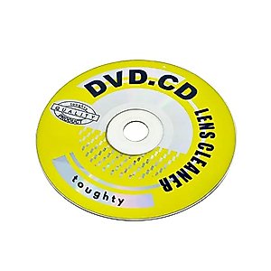 Toughty CD Laser Lens Cleaner Disc Cleaning Set for CD/VCD/DVD Player, Brush Cleaning System Safe and Effective