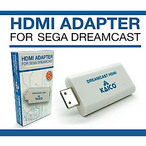 Kaico Sega Dreamcast HDMI Converter - Simple Plug and Play HDMI Converter for Sega Dreamcast Sega Dreamcast VGA Cable to Dreamcast HDMI - The Best Sega Dreamcast AV Cable