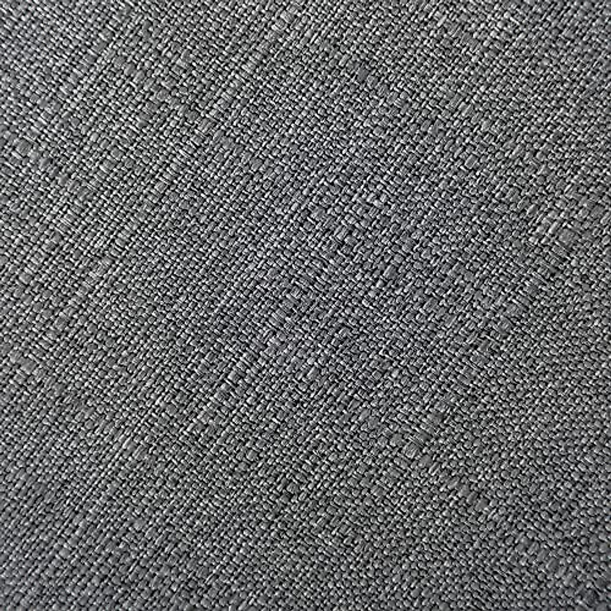 LSSPAID Bar Stools Set of 2, 24 inch Counter Height Bar Stool Kitchen Island Wood Bar Chairs, Fabric Upholstered Barstools with Bronze Nail Backrest, Grey