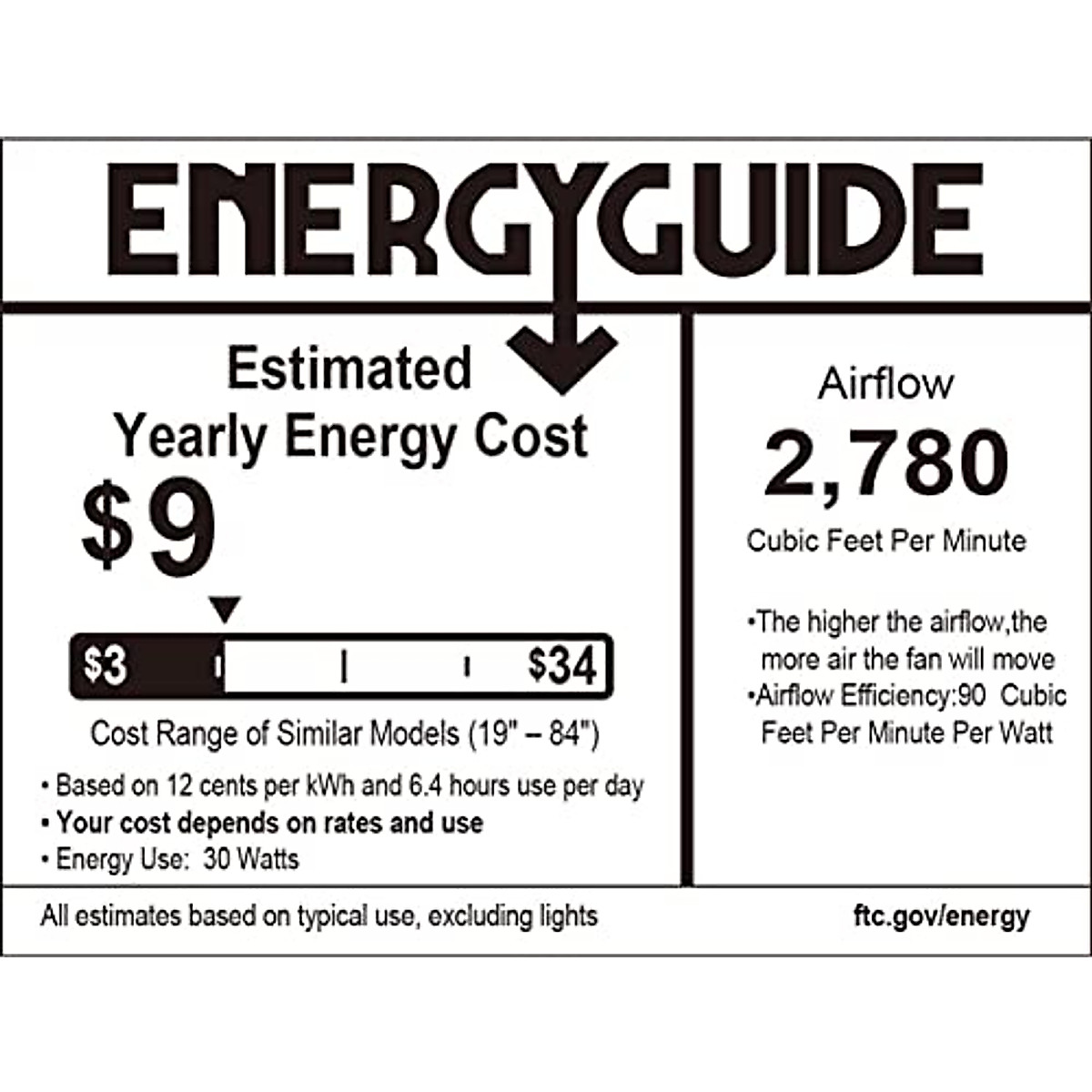 Newday 30" Ceiling Fan with Light and Remote, Small Ceiling Fans with Lights, 5 Reversible Blades 3 Colors Dimmable 6 Speed Ceiling Fan for Bedroom Kitchen Dining Room, Black Ceiling Fan with Light