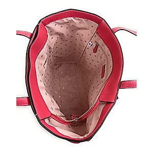 Kate Spade New York Large Double Handle Tote Shoulder Bag (Dark Watermelon)