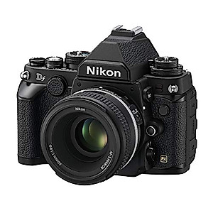 Nikon Df 16.2 MP CMOS FX-Format Digital SLR Camera Body (Black) (Renewed)