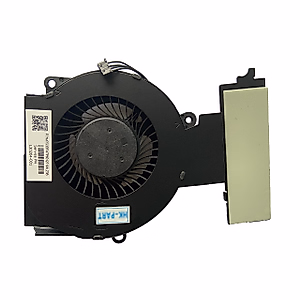 HK-PART Replacement Fan for HP Omen 15-DC CPU Gpu Cooling Fan Set L30203-001 L30204-001
