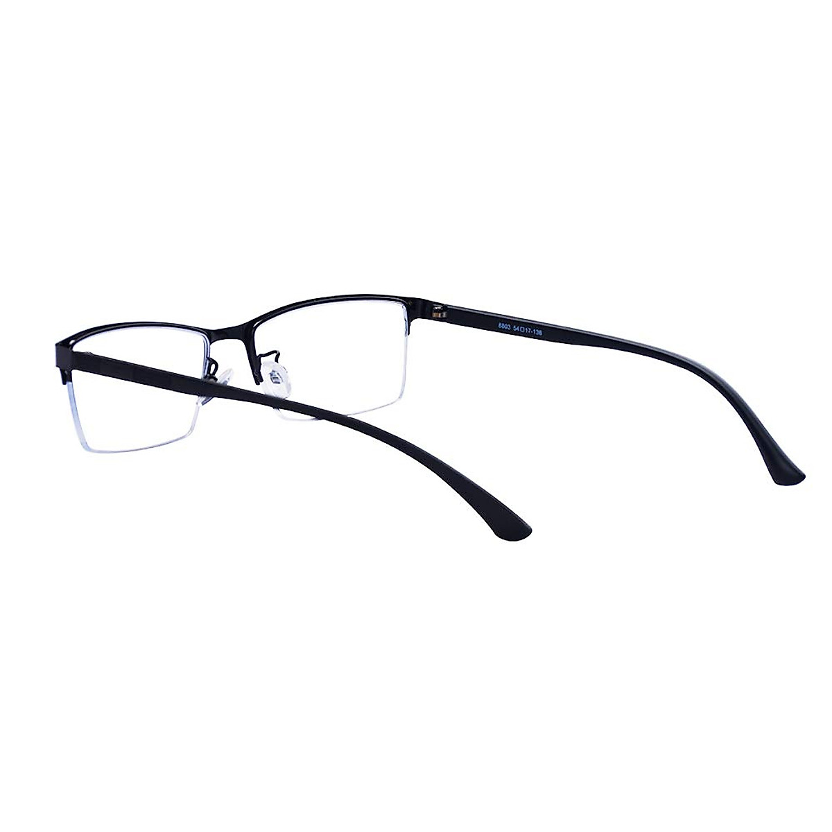 ALWAYSUV Myopia Glasses Black TR90 Frame Shortsighted Distance Eyeglasses For Men Women -1.5 Please kindly note these are not reading glasses
