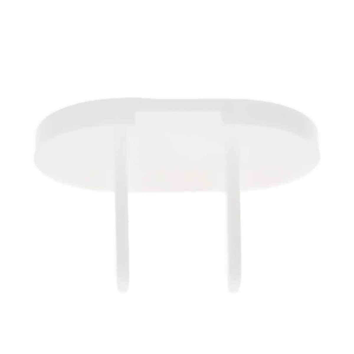 Fielect Outlet Plugs Covers Childproof Outlet Covers Protectors Electric Socket Cover Electrical Protector 2-Hole White 20Pcs