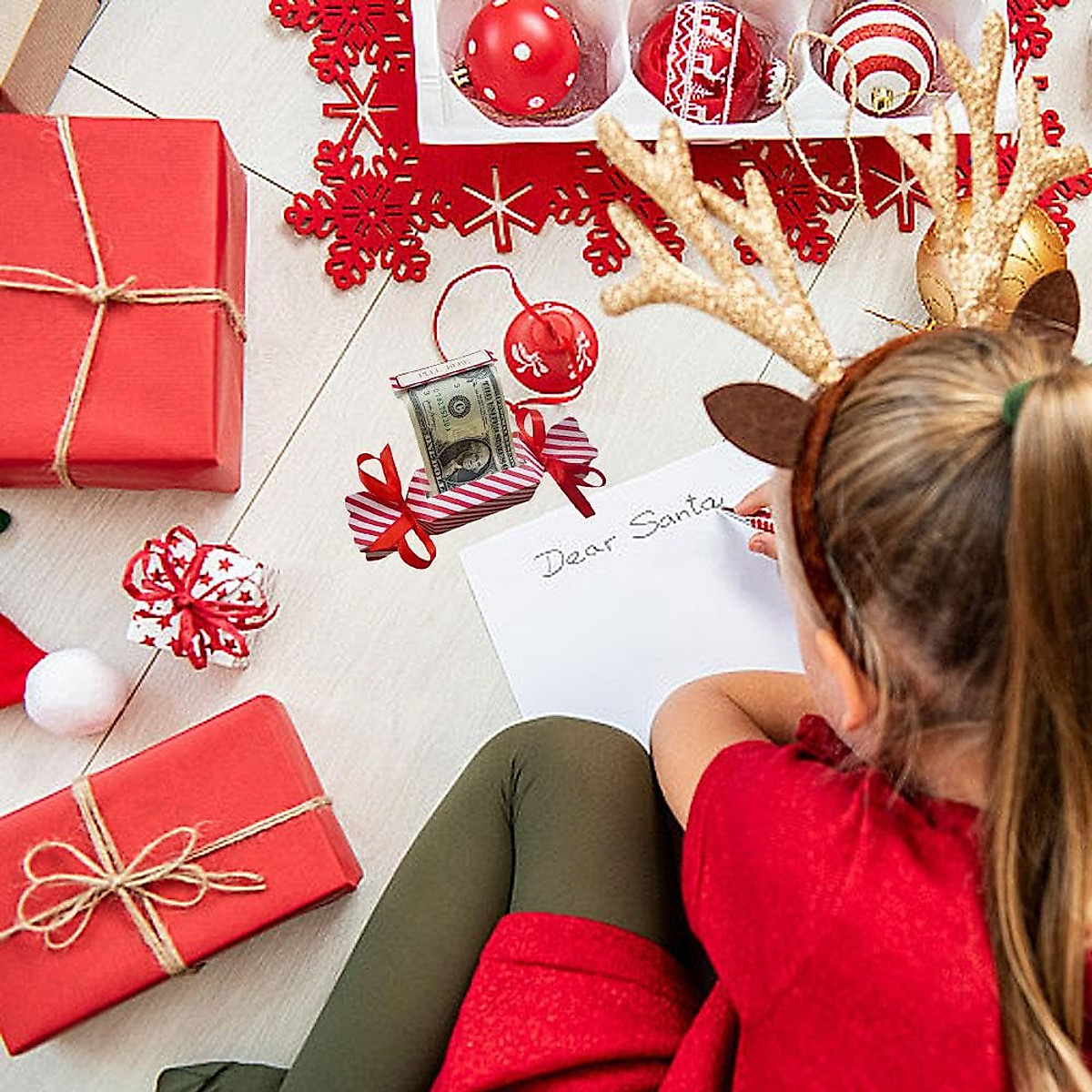 Christmas Money Holders for Cash,Magic Christmas Surprise Money Pull Pouch,Candy Inspired Pull Out Money Pouch,Fun Ways to Give Cash,DIY Rectangle Christmas Money Pull Pouch Kit for Cash Gifts