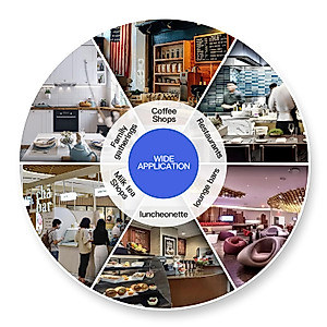 WaterElfo Electric Deep Fryer - 13L 13.7QT Commercial Deep Fryer 1800W 120V18.7Pounds withTroperature Control and Timer Large Basket Fryer for Commercial and Domestic Kitchens