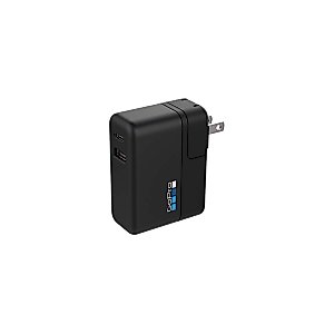 GoPro Supercharger International Dual-Port Charger (HERO7 Black/HERO6 Black/HERO5 Black/HERO(2018) - Official GoPro Accessory