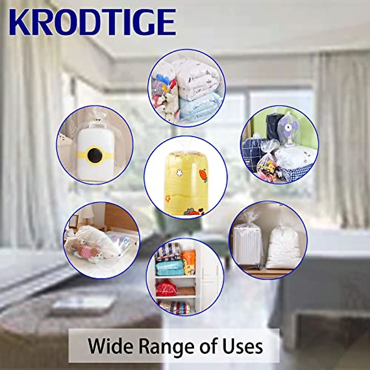 10 Pack 32x42 inches 1.6Mil Large Clear Plastic Storage Bags, Clear Big Giant Dustproof Moistureproof Storage Bags, XL Bags Perfect for Blanket,Duvets,Clothes and Big Plush Toys Luggage,Pillows, Suitcase, Comforter and More, Reusable(10 Bags+10 Ties)