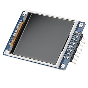 Bewinner 1.8inch LCD Display Module, TFT Screen Module 128 x 160 Resolution Onboard Driver ST7735 SPI Interface, Full-Color LCD Screen Display Controller Module