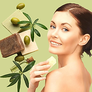 Athena • Greek Olive Oil For Soap Making • 1 Gallon (128 oz) • Pomace Grade/Food Grade • Castile Soap Base-Resealable Cap • Extra Light Olive Pomace Oil • Olive Oil Soap Supplies, Skin, Massage Oil,