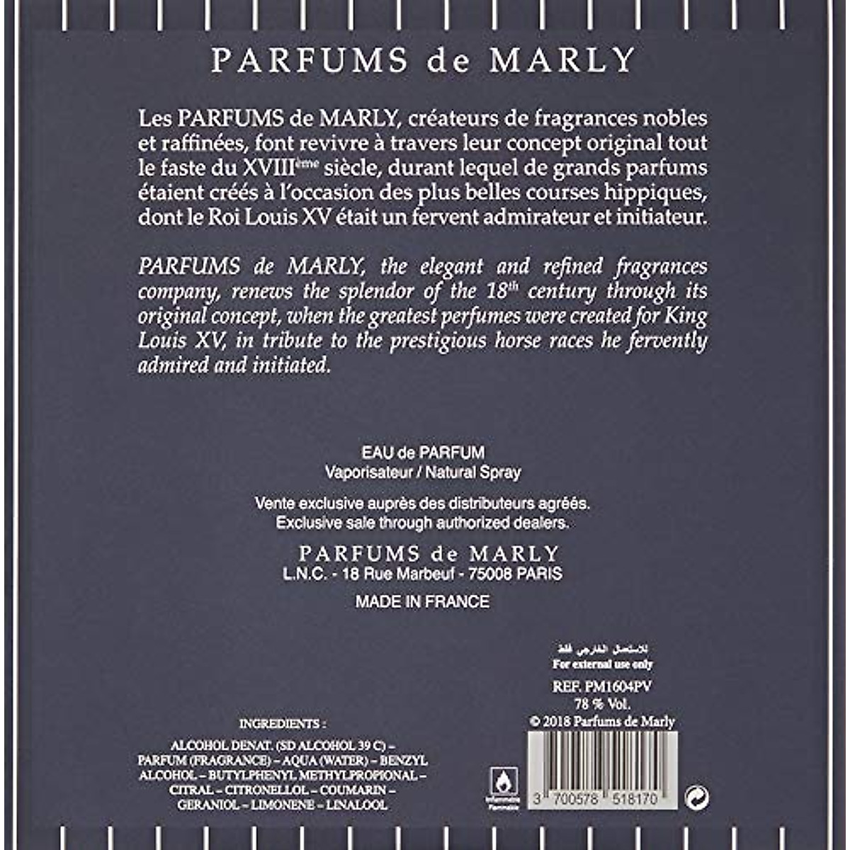 PARFUMS de MARLY - Layton - Travel Set - 3 x 0.35 Fl Oz - Eau De Parfum for Men - Top Notes Apple, Bergamot, Lavender - Heart Notes Jasmine, Violet, Geranium - Base Notes Vanilla, Pepper - 3 x 10ml