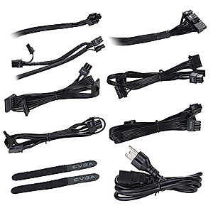 EVGA 700 BQ, 80+ Bronze 700W, Semi Modular, 5 Year Warranty, Power Supply 110-BQ-0700-V1