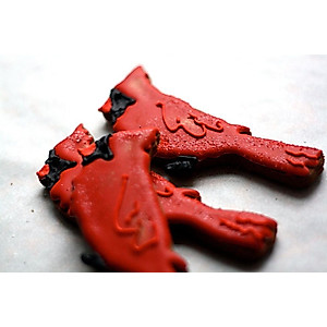 Cardinal Bird 4.5 Inch Cookie Cutter from The Cookie Cutter Shop – Tin Plated Steel Cookie Cutter