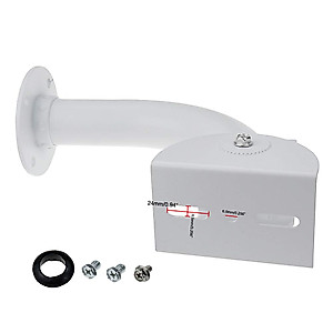 Dahszhi Surveillance Camera Bracket Wall Mounting for Universal Indoor Outdoor CCTV Housing Mount