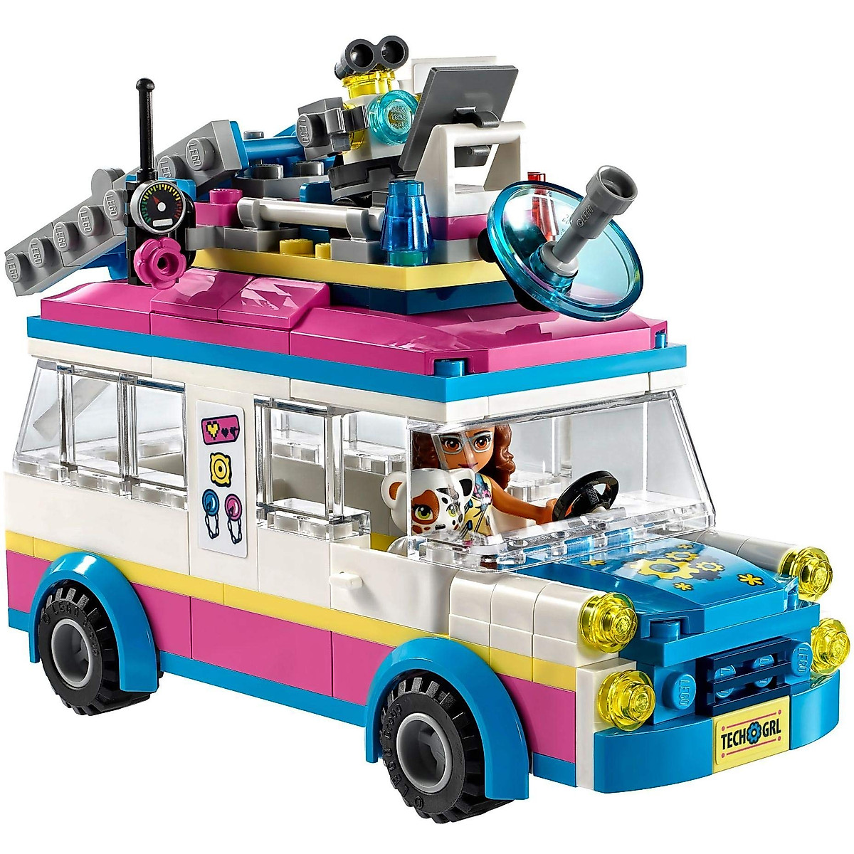 LEGO Friends Olivia’s Mission Vehicle 41333 Building Set (223 Pieces)