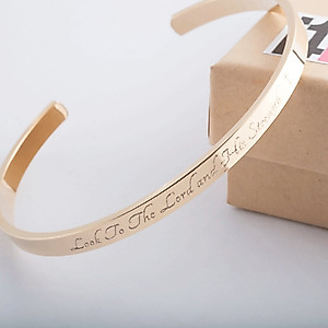 Petite Boutique Personalized Bangle Bracelet - Slim Layered Bracelet, a Thoughtful and Stylish Gift -Custom Engraving