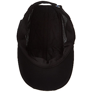 HyperKewl 6593-BK Evaporative Cooling Sport Cap with Hook and Loop Closure, Black