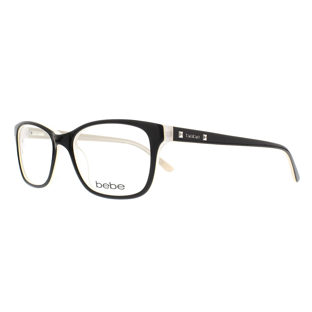 BEBE Eyeglasses BB5075 001 Jet 52MM