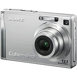 Sony Cybershot DSCW200 12.1MP Digital Camera with 3x Optical Zoom and Super Steady Shot