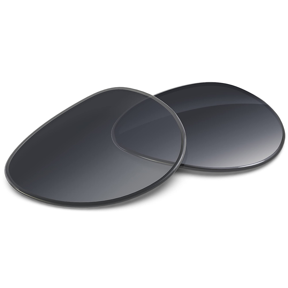 Tintart Performance Replacement Lenses Compatible with Oakley Dispatch 2 OO9150 - Grey Gradient