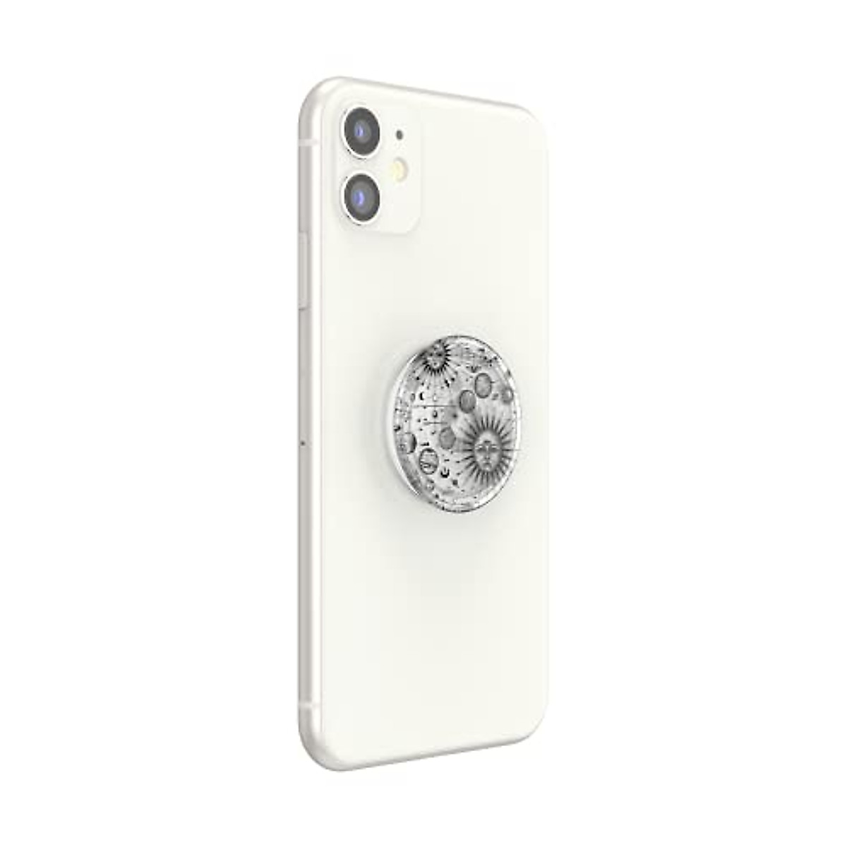 PopSockets Plant-Based Phone Grip with Expanding Kickstand, Eco-Friendly PopSockets for Phone - Translucent Cosmic Sun