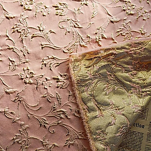 XMTXZYM 2 Meter Embossed Bubble Yarn Dyed Jacquard Fabric Women's Dress DIY Making Fabric