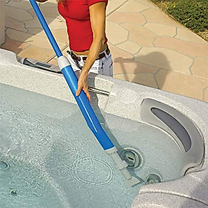 GAME 4855 Manual Handheld Swimming Pool and Spa Vacuum Cleaner, For Minor Debris, Simple Pump Action