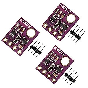 AITRIP 3pcs BME280 Compatible with BMP280 Digital 5V Temperature Humidity Sensor Atmospheric Barometric Pressure Board IIC I2C Breakout for Arduino