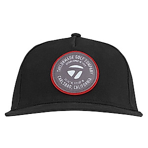 TaylorMade Golf 5 Panel Flatbill Hat White