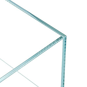 Landen 30C 6.6 Gallon Rimless Low Iron Aquarium Tank, W11.8×D11.8×H11.8 in(30x30x30cm) 5mm Thickness with Nano Foam Leveling Mat Included