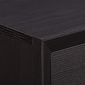 CorLiving Newport 5 Drawer Tall Dresser in Black