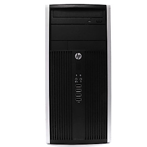 HP Desktop Computer 6300 Tower Intel Core i7 3770 3.4GHz 8GB DDR3 Ram 3T Hard Drive Windows 10 Professional (Renewed)