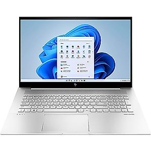 HP Envy 17.3" FHD (1920x1080) IPS Touchscreen Laptop | Intel i7-1195G7 4-Core | Intel Iris Xe Graphics | Backlit Keyboard | Fingerprint | Thunderbolt 4 | Wi-Fi 6 | 32GB DDR4 1TB SSD | Win10 Home