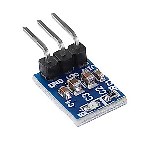 Anmbest 10 Pack 3 Pins AMS1117-3.3 DC 4.75V-12V to 3.3V Voltage Regulator Step Down Power Supply Buck Module 800mA