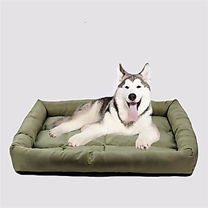 Pet Bed Oxford Cloth Square Pet Bed for All Seasons Cat Kennel Kennel Pet Mattress Suitable for Sleeping Pet Mats