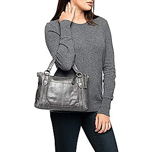 Frye womens Melissa Medium Crossbody, Carbon, One Size US