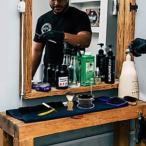 CCbeauty Shaving Kit for Men, Stainless Steel Shaving Razor&Brush Holder Soap Bowl Badger Hair Beard Shave Brush Kit, Men Boyfriend Husband Dad Birthday Fathers Day for Him